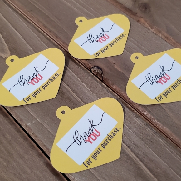 Office | Thank You Tags Product Customer Tag Newbright Bo | Poshmark